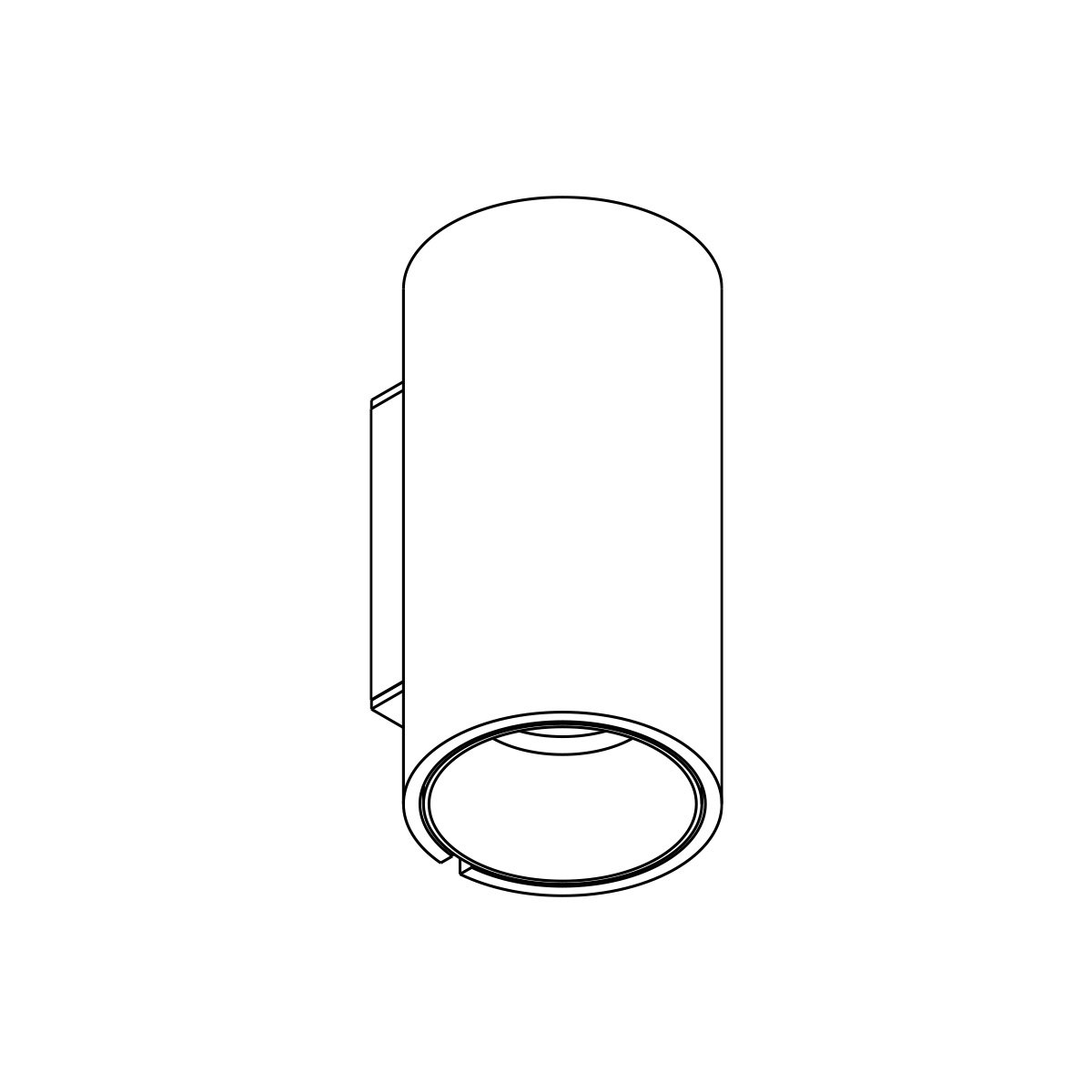 Cil Arandela 4310 | ø58 mm x 117 mm | Para lâmpada LED 50 mm – Iluminar